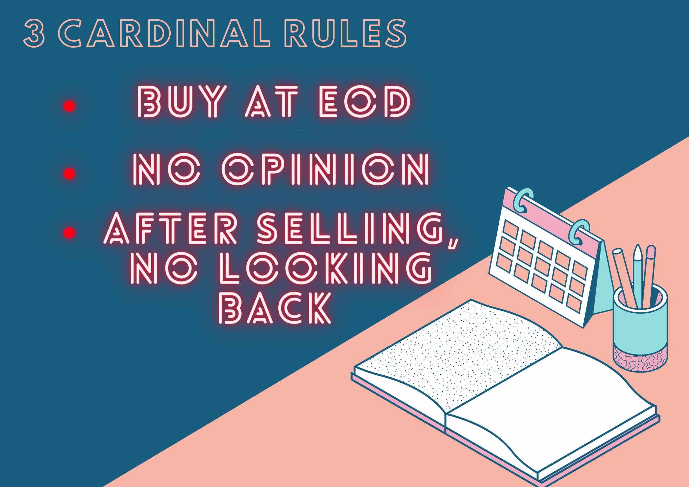 Liza: Three Cardinal Rules - Traders Den PH Blog